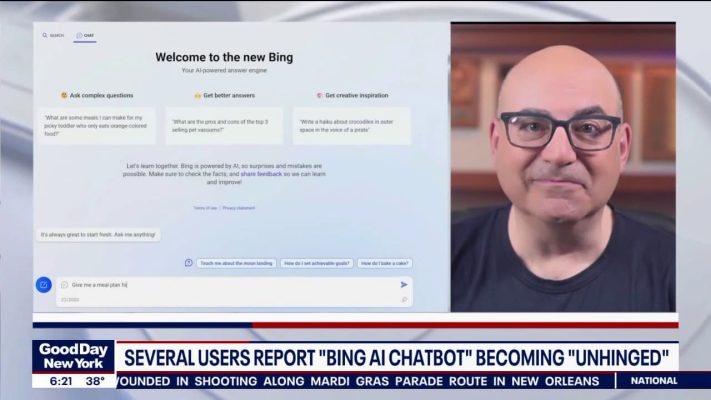 Is Microsoft's Bing Chatbot Really "Unhinged"? | Shelly Palmer