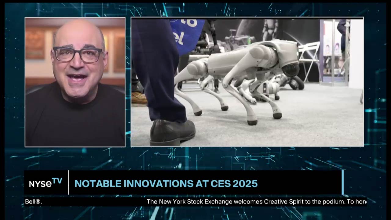 AI Everywhere: Top Takeaways from CES 2025 | Shelly Palmer on NYSE TV | Shelly Palmer